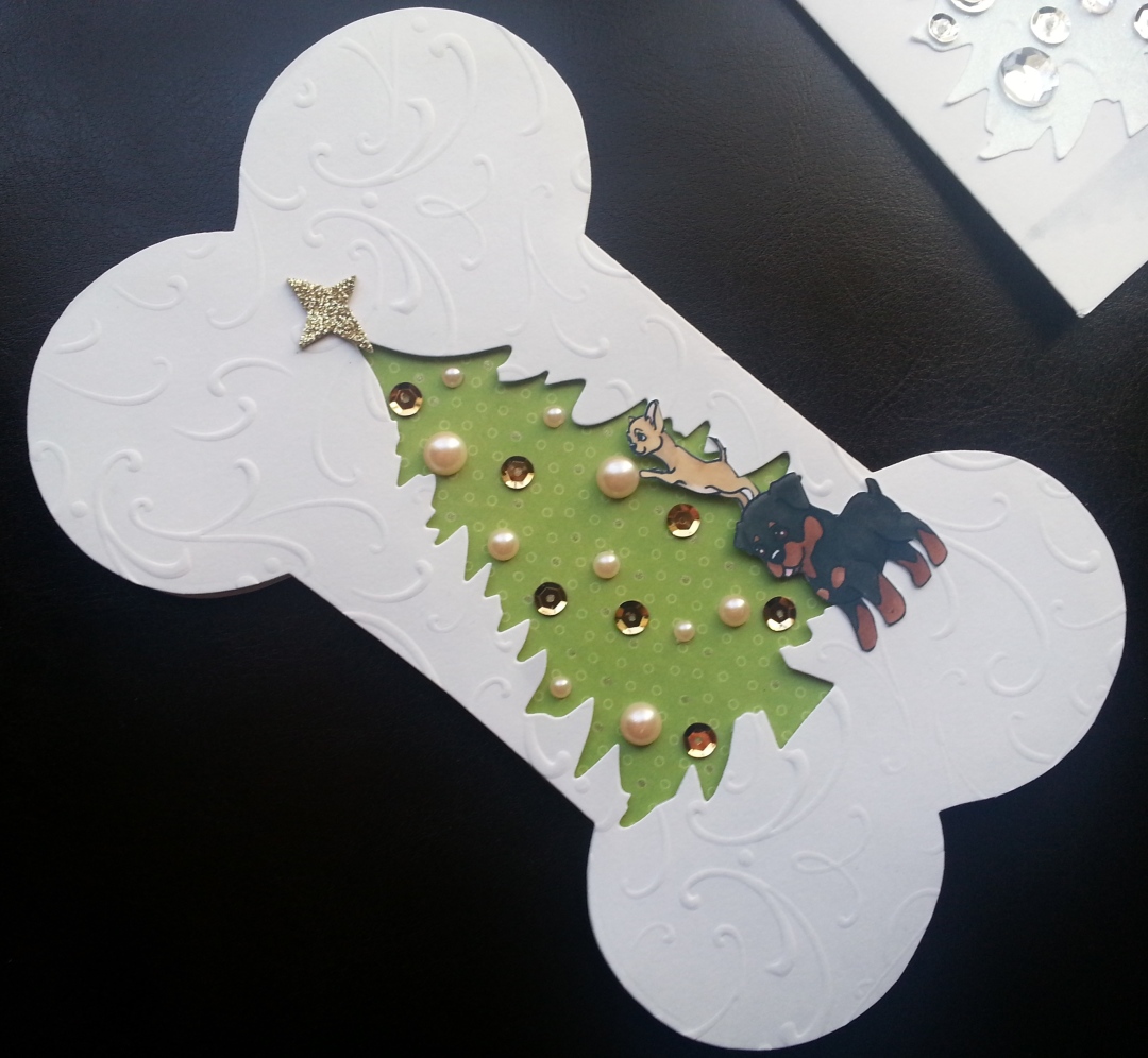 Doggy Christmas Cards | CraftyPaws