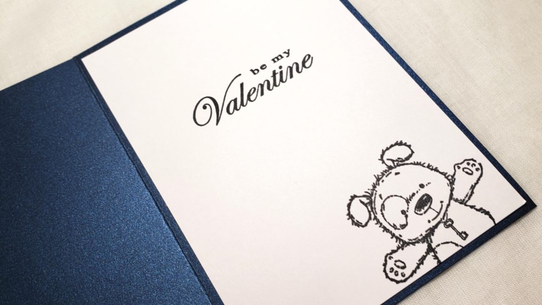 Valentine’s Puppy Love Card | CraftyPaws