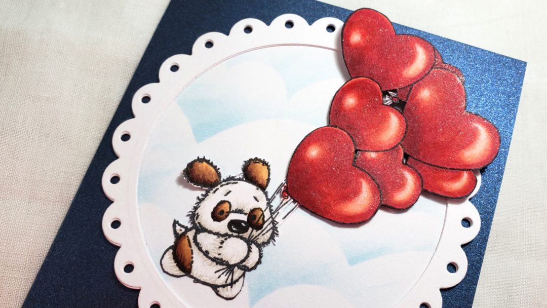 Valentine’s Puppy Love Card | CraftyPaws