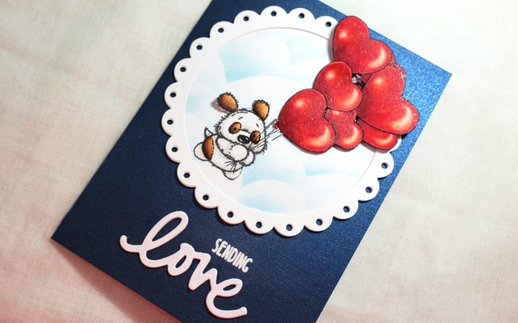 Valentine’s Puppy Love Card | CraftyPaws